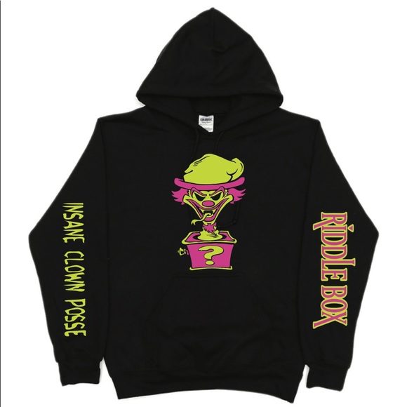 Sweaters | Insane Clown Posse Riddle Box Hoodie Unisex S5xl Icp Sweater ...